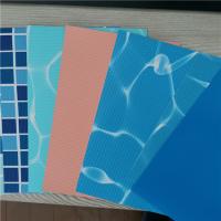 China Pvc Lamination Material Sheet With Print for Swimming Pool ISO9001/14001 Certified for sale