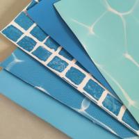 China Insulation Style Reinforced Mosaic PVC Swimming Pool Liner Waterproof Membrane 1.65m Width for Durabilit for sale