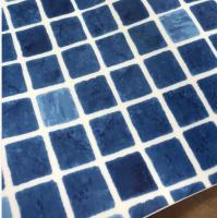 China 1.5mm 1.2mm Green PVC Waterproof Membrane for Swimming Pool ISO9001/14001 Certified 1.83m Width for sale