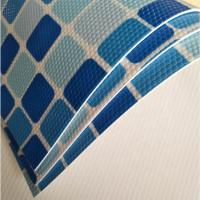 China Anti-slip PVC Rolls and Waterproof Membrane for Swimming Pool Liner in 20m 30m or Customized Length PVC Plastic for sale