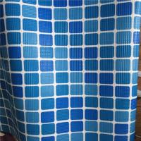 China Anti-slip PVC Rolls and Waterproof Membrane for Swimming Pool Liner in 20m 30m or Customized Length PVC Plastic for sale