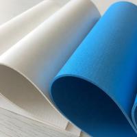 China Blue and White 1.5mm Reinforced VPVC Roofing Membrane for Durable Waterproof Roofs for sale