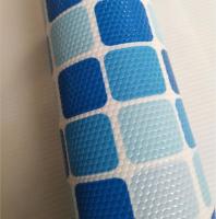 China Discount PVC Pool Membrane for Above Ground Swimming Pool Discount Waterproof Foil Rolls Polyester Reinforced for sale
