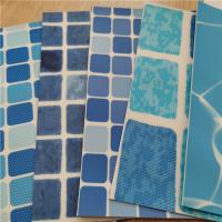 China Chinese Design Style UV Resistant PVC Pool Membrane Rolls for Swimming Pool 20m 25m or Customized Length for sale