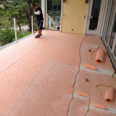 China CE 100gsm/m2 Waterproofing 2 Layers Made of Polypropylene or PE Vapour Barrier for 200g to 1200g Weight Per Square Meters for sale