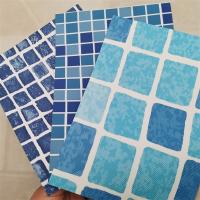 China ISO9001/14001 Certified 1.5mm PVC Pool Liner in Mosaic Color for Swimming Pools Certificate ISO9001/14001 Length 20m 25m 50m 60m for sale