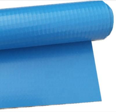China Pool High UV Resistance Blue Mosaic Anti-slip PVC Film with Polyester Reinforcement and Reinforced Core Material for sale