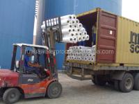 China 20m Length Polyester/Fiberglass Reinforced PVC Waterproofing Membrane Sheet for Flat Roofing Project for sale