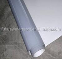 China Durable Polyvinyl Chloride Resin UV Resistant Exposed PVC Waterproofing Membrane in 20m/roll Length for Construction for sale
