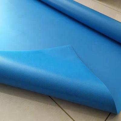 China Free Sample Blue Color PVC Swimming Pool Liner for sale