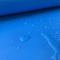 China Blue Color Hard Plastic Ground Bubble Swimming Pool Cover for Mosaic Pools and Ponds made of Pond Liner Material for sale
