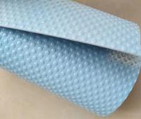 China Customized Baby Blue Ant slip PVC Pool Liner Waterproof Membrane Poly Vinyl Chloride Plastic Film Sheeting UV Resistance for sale