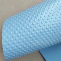 China Customized Baby Blue Ant slip PVC Pool Liner Waterproof Membrane Poly Vinyl Chloride Plastic Film Sheeting UV Resistance for sale