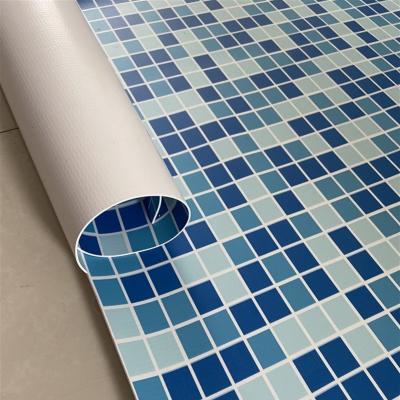 China Many Color Pool Liner With Accessories Patented Outdoor Product Mosaic Pattern Pool Liners for sale