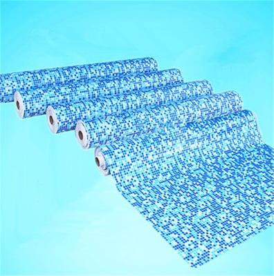 China Fuhua Luxury Navy Blue Swimming Pool Liners PVC Reinforced Liner for sale