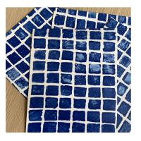 China Waterproof HDPE Blue Plastic Geomembrane Landfill Pool Liner Rolls with Factory Price for sale
