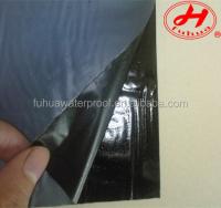 China Membrane Self Adhesive Pvc Black Deck Tape Deck Joist Flashing Waterproof Butyl Rubber Deck Joist Tape for sale