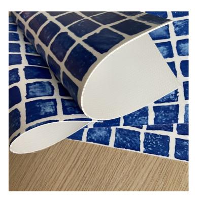 China ISO9001/14001 Certified Fuhua Pool Liner Passed National and European Standards PVC Reinforced Liner for sale