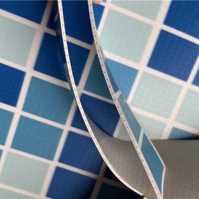 China Low Price Pool Liner PVC White Plastic Pool Liner for sale