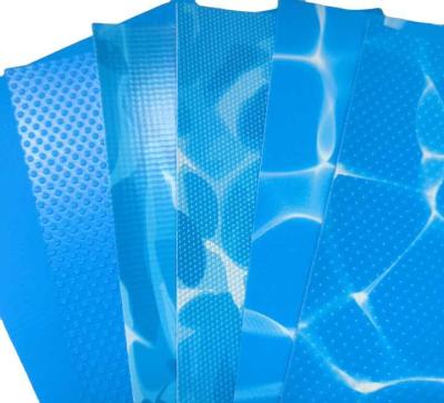 China Anti-slip PVC Pool Liner with Or Pebbles Anti-slip Texture UV Resistance and Long-lasting Durability for sale