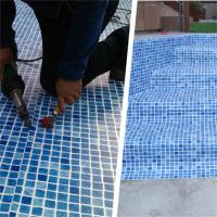 China Anti Aging Reinforced PVC Membrane for Pool Welding Installation Method and More for sale