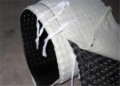 China 8mm/10mm/12mm height DPE Waterproofing dimple Drainage Board with geotextile for sale