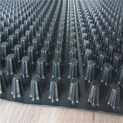 China Compound dimple waterproof HDPE drain board factory price with good quality for sale