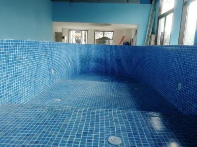 China Reinforced pvc liner pool, blue pond liner pvc waterproof membrane of pool for sale