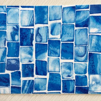 China 1.5mm Swimming Pool Outside Liner Polyvinyl Chloride PVC Waterproof Membrane for sale