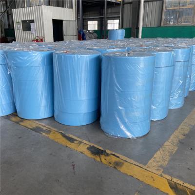 China 20g white/blue China polyprolylene spunbond nonwoven fabric manufacturer for masks for sale