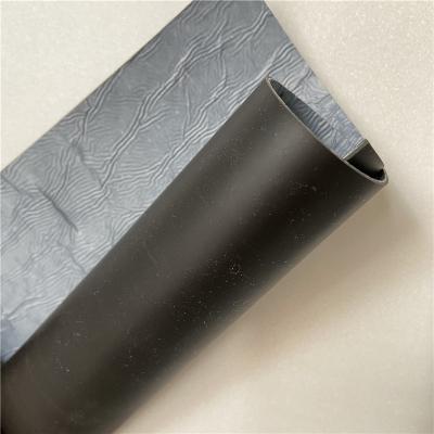 China Black White Anti-aging fire resistance self adhesive Formula vulcanized epdm rubber for concrete wood terrace roof for sale