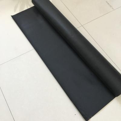 China 1.2MM high elastic rubber epdm waterproof membrane/ roofing material with fabric backing for sale