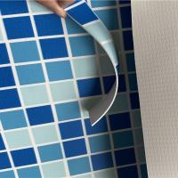 China White PVC Waterproof Membrane Heat Resistance ≥80C Width 1.0m-3.2m for Performance for sale