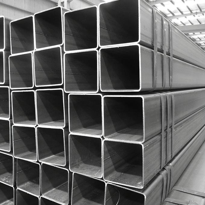 Decorative Stainless Steel Square Tube Polished SS201 SS304 310L 316 3