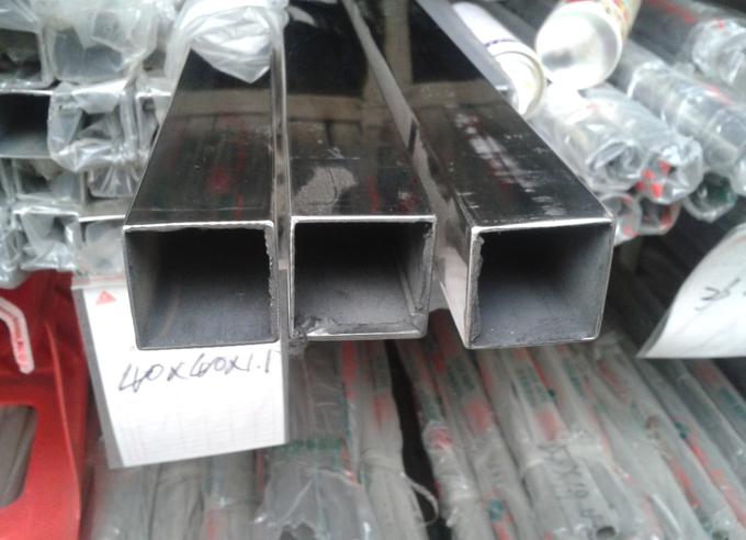 Decorative Stainless Steel Square Tube Polished SS201 SS304 310L 316 2