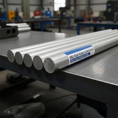 China 6082 Solid Round Aluminum Bar For Heavy Duty Structural Parts With High Corrosion Resistance And Precision Tolerance ±0.1mm for sale
