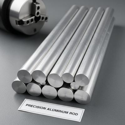 China Precision Solid Round Aluminum Rod ±0.1mm Tolerance High Corrosion Resistance for CNC Machining for sale
