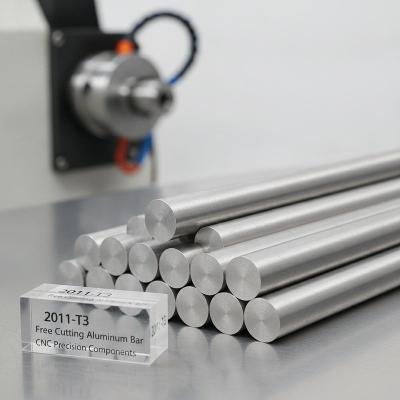 China 2011-T3 Free Cutting Round Aluminum Bar for CNC Automatic Lathe Precision Turning Components for sale
