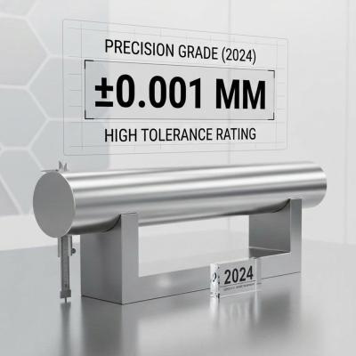 China 2618-T61 Round Aluminum Bar Creep Resistant High Temperature Al-Cu-Ni Alloy For Diesel Engine Pistons for sale
