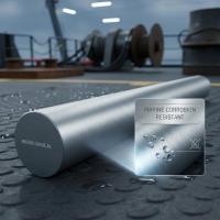 China 6101-T6 Round Aluminum Bar 55% IACS Electrical Conductor High Strength Alloy For Substation Bus Bar Applications for sale