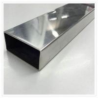 China Hot Expanded Stainless Steel Rectangular Tube Cold Rolled Thickness 0.15mm-6mm BA 2B Polished Pickling for Construction for sale