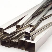 China BA 2B Polished Pickling Stainless Steel Square Tube with End Protector Plastic Pipe Cap for sale