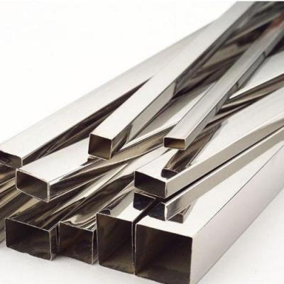 China BA 2B Polished Pickling Stainless Steel Square Tube with End Protector Plastic Pipe Cap for sale