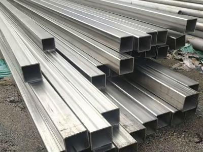China ASTM A312 Certified Stainless Steel Square Tube 1mm-150mm Wall Thickness for sale
