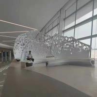 China Custom Stainless Steel Sculpture 4000mm Mirror Polish Painting Metal Art Statue for Garden Decoration for sale