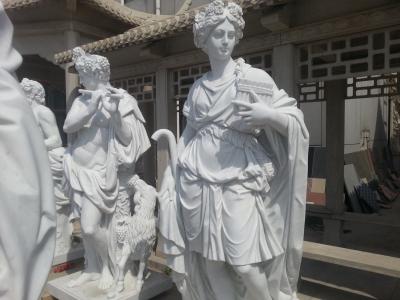 China Greece White marble statues with polish for sale