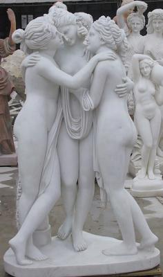 China Three Grace lady sculptures for sale