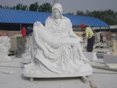 China Double marble Carving statues for sale
