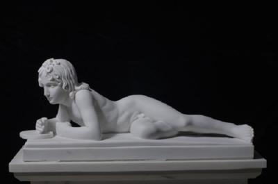 China White Marble Sculptures for Replica Custom Art Statues 60cm Height for sale