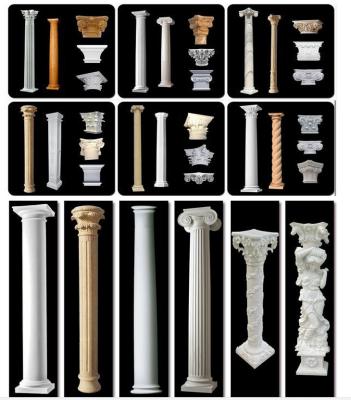 China Decorative Stone Pillar and Capital Set for Garden Architecture for sale